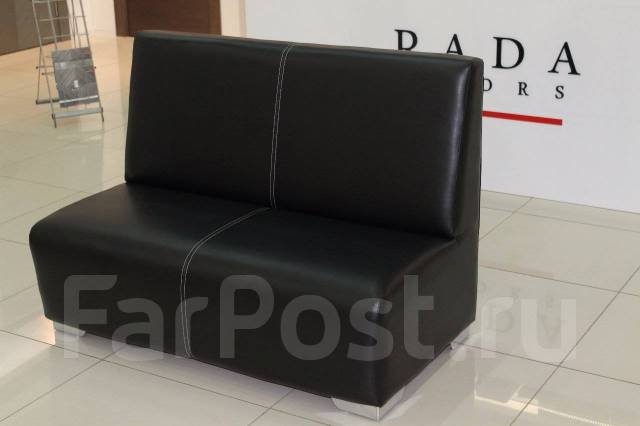 Диван Офисный "Quadro120" (Urban), без механизма, кожзам, поролон ...