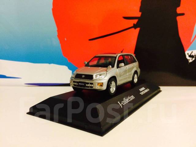 Масштабная модель Toyota RAV4 JX (серебро) 1:43 - Сборные и ...