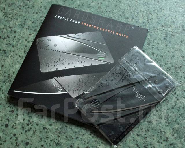 Нож - визитка Card Sharp. Хит! новый. последний. с 1р, в наличии во ...