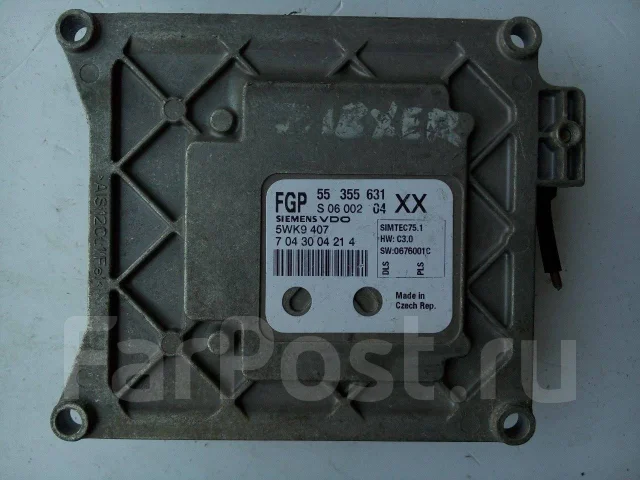 Мозги Opel 55355631 XX 0676001C C3.3 в Москве