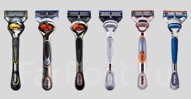 Сменные кассеты для бритья Gillette Fusion, 4 шт, в наличии. Цена: 450 ...
