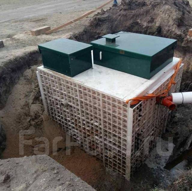 Автономная Канализация Топас, ЛОС, Астра, Аэробокс, септик, Монтаж ...