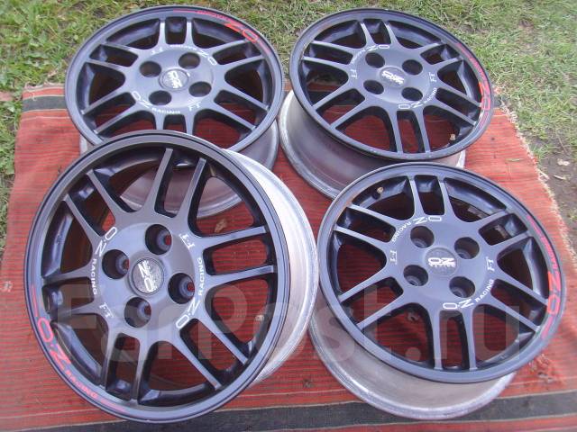 Очень редкие раллийные диски на 16 Oz Racing F1 Black (от Enkei), 16 ...