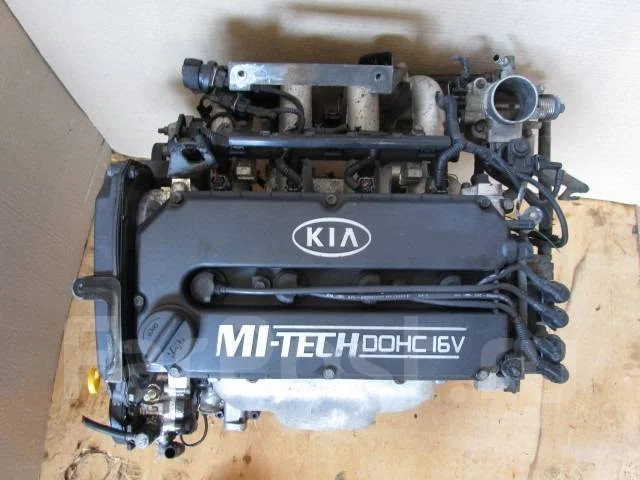 Двигатель Kia Spectra(Спектра) S6D 1.6cc в Москве