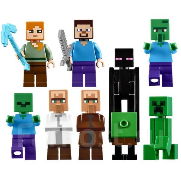 Конструктор Bela 10531 аналог Lego Minecraft 21128 (1622 дет. ), новый ...