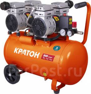 Компрессор воздушный безмасляный Кратон AC-300-50-OFS. 300л/мин. 50л ...