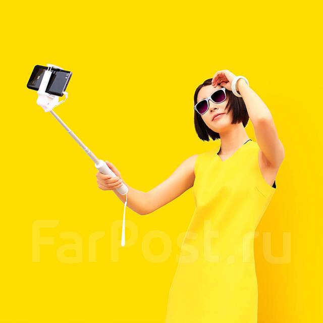 Монопод (селфи палка) Xiaomi Mi с AUX Серый, новый, в наличии. Цена ...