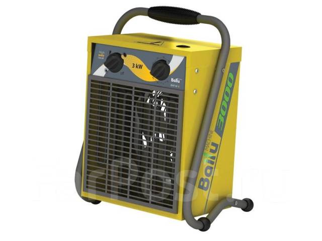 Тепловая пушка Ballu BHP-M-3 3кВт 35м2, новый, в наличии. Цена: 6 590₽ во Владивостоке
