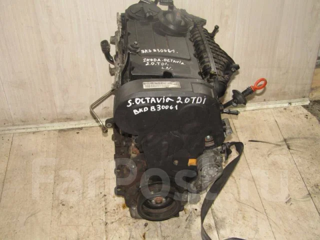 Двигатель Skoda Octavia 2 2.0TDI в Москве
