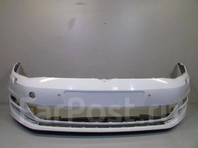Бампер передний + спойлер vw golf vii 12-16 5g0021btgru 5g0059159b9 в Москве