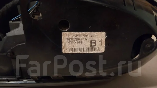 Зеркало левое Nissan Qashqai 1 j10 2006-2013 в Москве