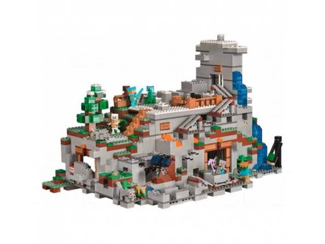 Конструктор аналог Lego Lepin Minecraft Горная пещера, новый, под заказ ...