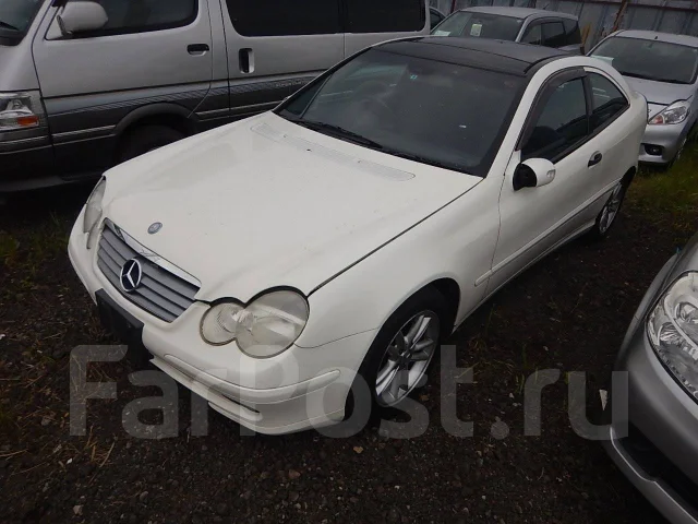 Запчасти Мерседес w203 купе разбор Двигатель 2.0 компрессор 111.955 в Москве