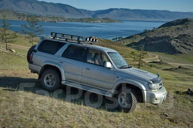 Экспедиционный багажник на крышу на Toyota Hilux Surf 185 до люка ...