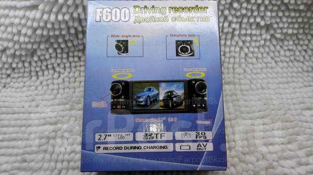 Видеорегистратор Carway F600. 2 Камеры. Ночное видение, новый, в ...