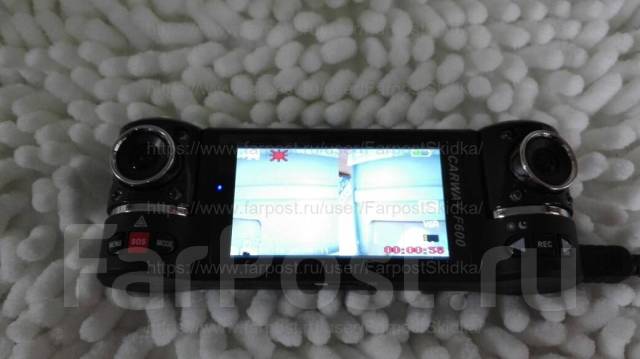 Видеорегистратор Carway F600. 2 Камеры. Ночное видение, новый, в ...