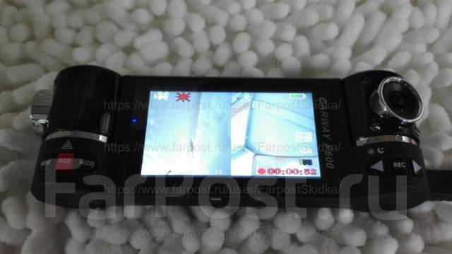 Видеорегистратор Carway F600. 2 Камеры. Ночное видение, новый, в ...