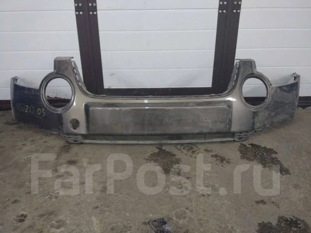 Skoda YETI 09- бампер передний (верх) б/у без дефектов 5L0807221 в Москве