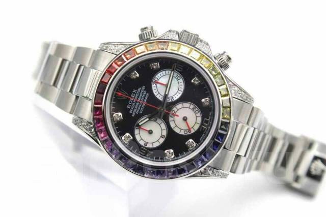Часы Rolex Daytona Rainbow 116595 RBOW /116599 RBOW, для мужчин, новый ...