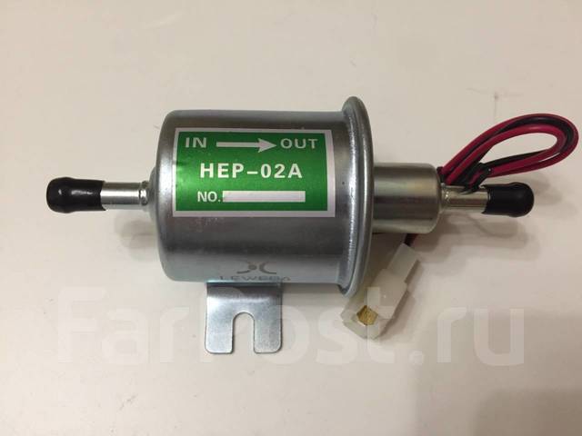 Топливный насос (бензонасос) наружный HEP-02A 12V/самосвал купить в ...