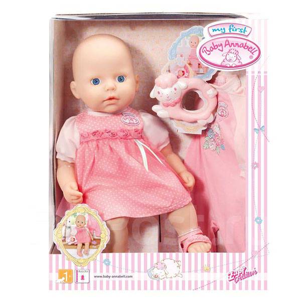 Zapf Creation my first Baby Annabell 794-333 Бэби Аннабель Кукла с доп ...