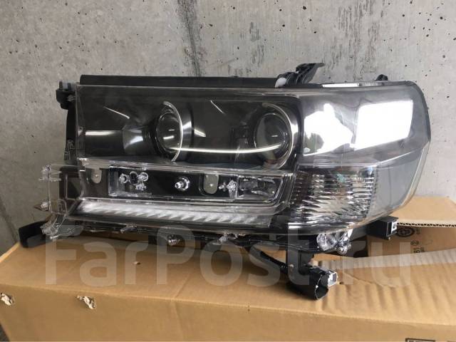 Фара Левая LED LAND Cruiser 200 202 2016+ Black and White 81106-60K10 ...