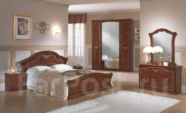 Спальный гарнитур Ирина Орех с 4 х дв шкафом новый под заказ Цена 178 500₽ во Владивостоке