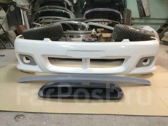 Лип Lip спойлер Sti для Subaru Legacy B4 кузов Be5 купить в Новосибирске по цене 3 500