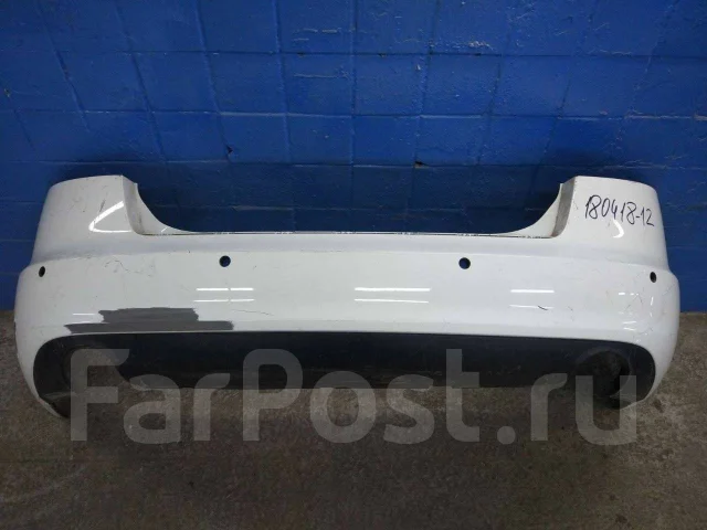 Audi A6(C6/4F) 08-10 Бампер задний + юбка б/у 4F5807511E в Москве