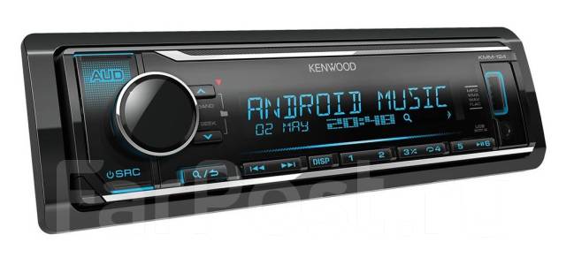 USB-Автомагнитола Kenwood KMM-124, 1 DIN — 178x50 мм, новый, под заказ ...