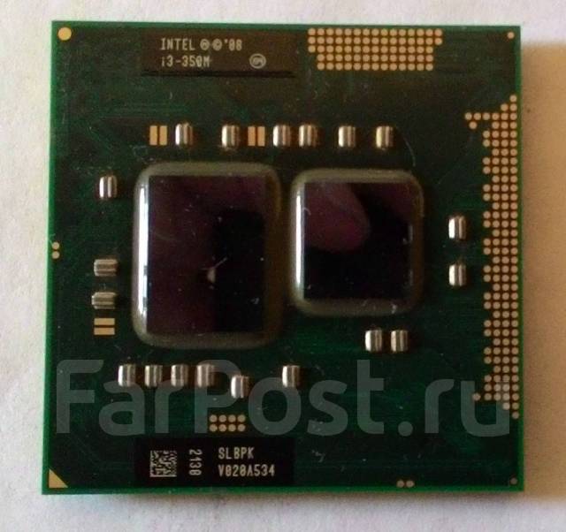 Процессор мобильный Intel Core i3-350M (3M Cache, 2.26 GHz ...