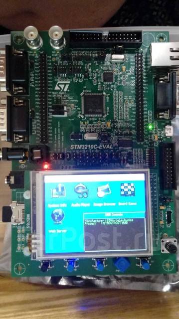 Evaluation board STM3210C-EVAL на контроллере STM32F107VCT - Прочая ...