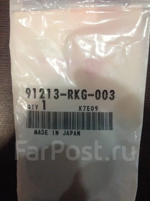 91213-RKG-003 Сальник распредвала J30A Honda Original купить в ...