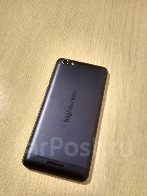 Highscreen Power Rage Evo, 5", моноблок, фиолетовый, б/у, в наличии. Цена: 350₽ во Владивостоке
