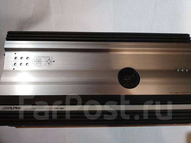 Alpine MRV-1507, 2-канальный, 150 Вт, б/у, в наличии. Цена: 16 000₽ во ...