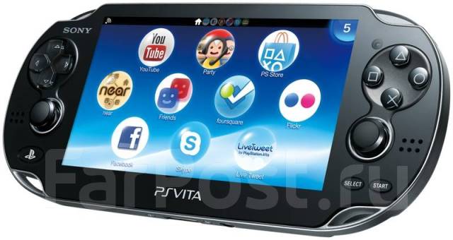 Портативная игровая консоль PlayStation Vita, б/у, в наличии. Цена: 3 ...