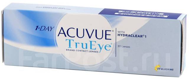Acuvue TruEye однодневные контактные линзы 30 штук, новый, в наличии ...