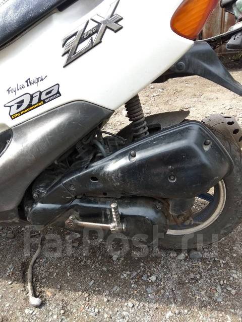 Honda Dio AF34, 2001, 70 куб. см. 2х тактный, с пробегом, исправен, мопед, бензин, есть птс, в ...