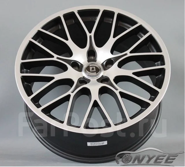 Новые диски Diewe Wheels Fina Felgen R18 5X108 ET45 J8 черный мат + се ...