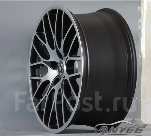 Новые диски Diewe Wheels Fina Felgen R18 5X108 ET45 J8 черный мат + се ...