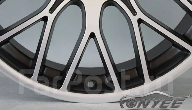 Новые диски Diewe Wheels Fina Felgen R18 5X108 ET45 J8 черный мат + се ...