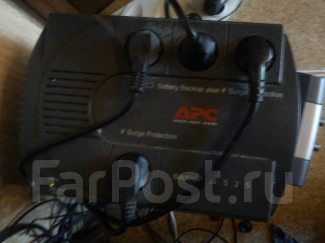 ИБП APC Back-UPS ES 525. Новая батарея, б/у, в наличии. Цена: 2 199₽ во ...
