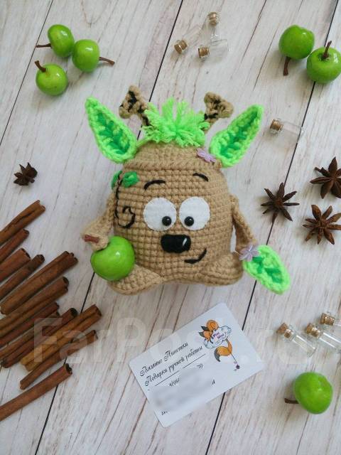 Игрушка ручной работы Пенёк Хранитель Садов. Pini Mini, всем, новый, в ...