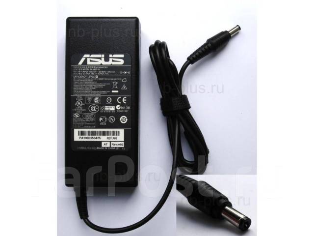 Зарядное устройство для ноутбука asus lenovo dexp dns 19V 4.74A 90W ...
