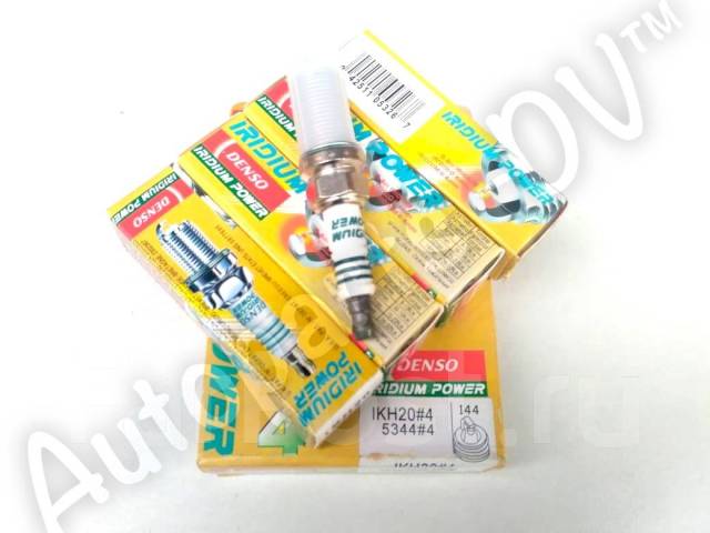 Свечи зажигания IKH20 Iridium Power Denso 4 штуки купить во ...