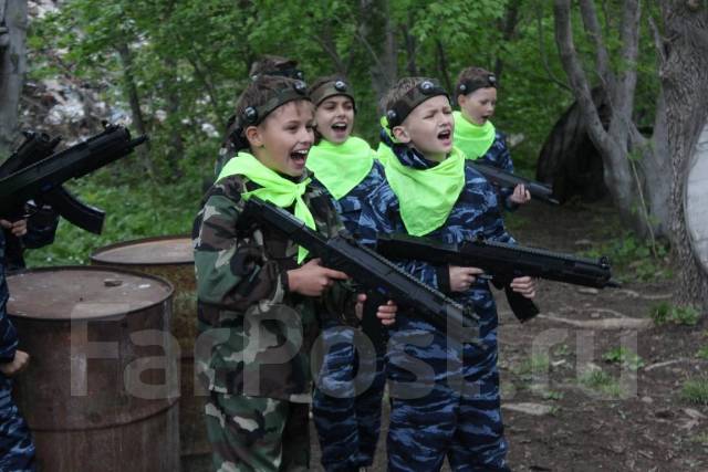 Лазертаг - пейнтбол без краски во Владивостоке
