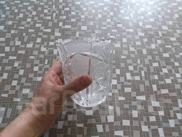 Хрустальная ваза из СССР новая новый в наличии Цена 499₽ во Владивостоке