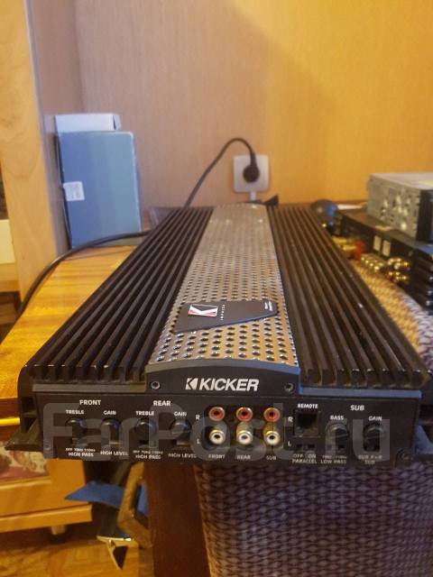 Автомобильный усилитель Kicker IX405D, 3-канальный, 400 Вт, б/у, в наличии. Цена: 8 000₽ во ...