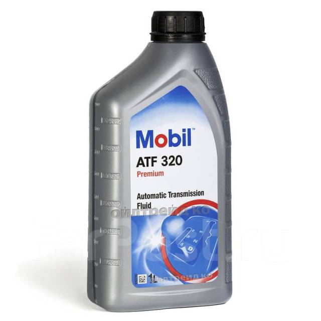 Масло трансмиссионное АКПП (Декстрон 3) Mobil ATF 320, 1л, минеральное ...