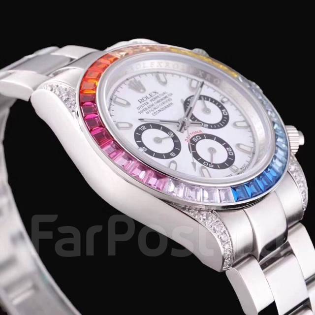 Часы Rolex Daytona Rainbow 116595 RBOW /116599 RBOW, для мужчин, новый ...